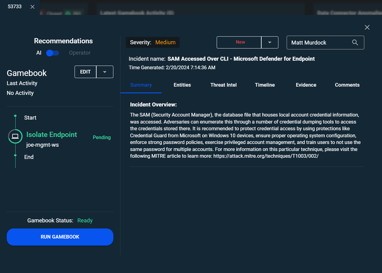 ContraForce Incident Management User Guide